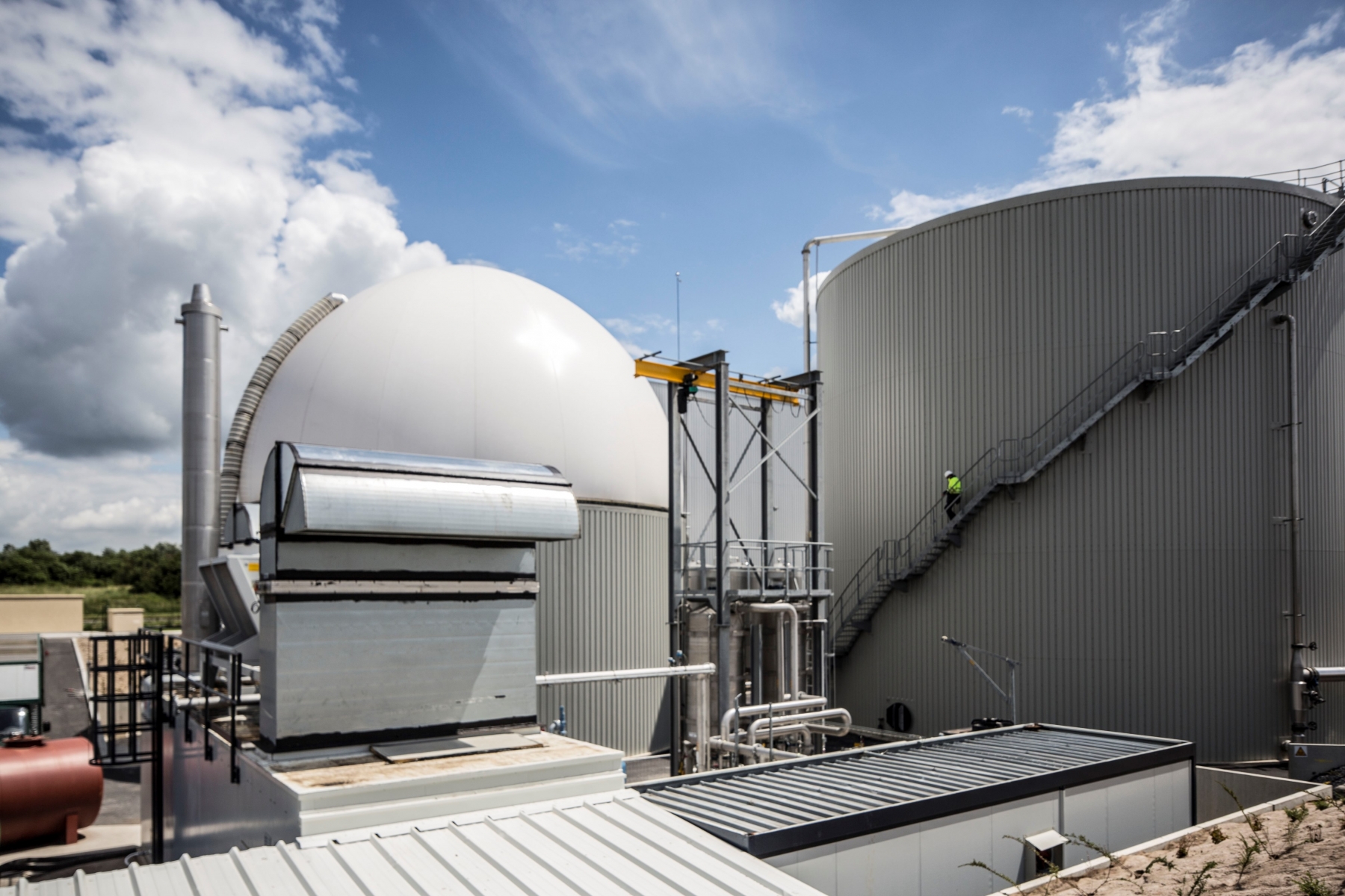 Biological treatment - anaerobic digestion/composting