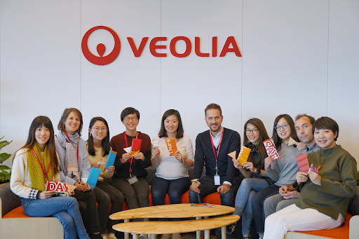 Banner Upcycling Workshop Held Successfully | Veolia China