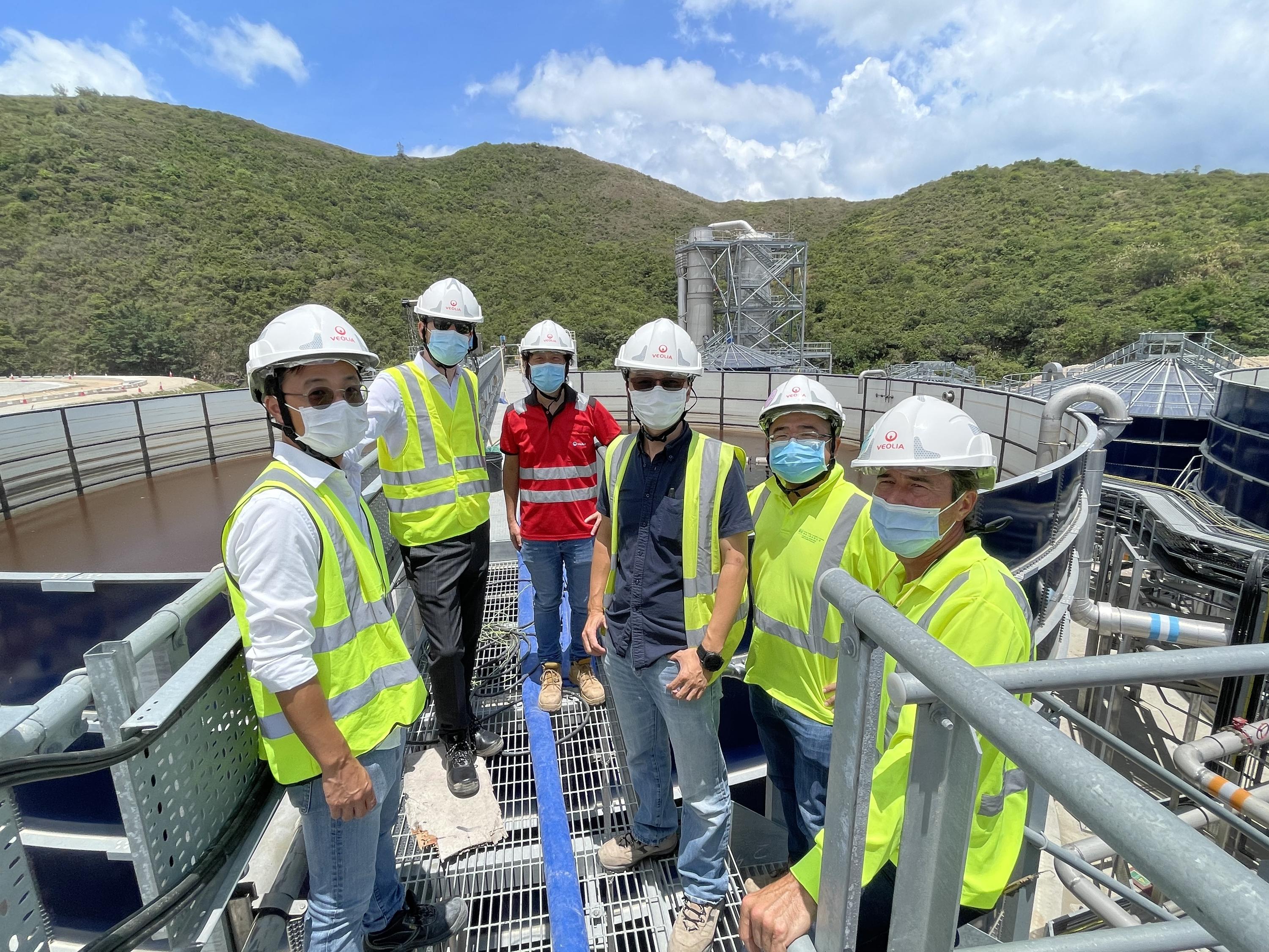 Christophe Maquet visited Veolia Hong Kong's project sites | Veolia China