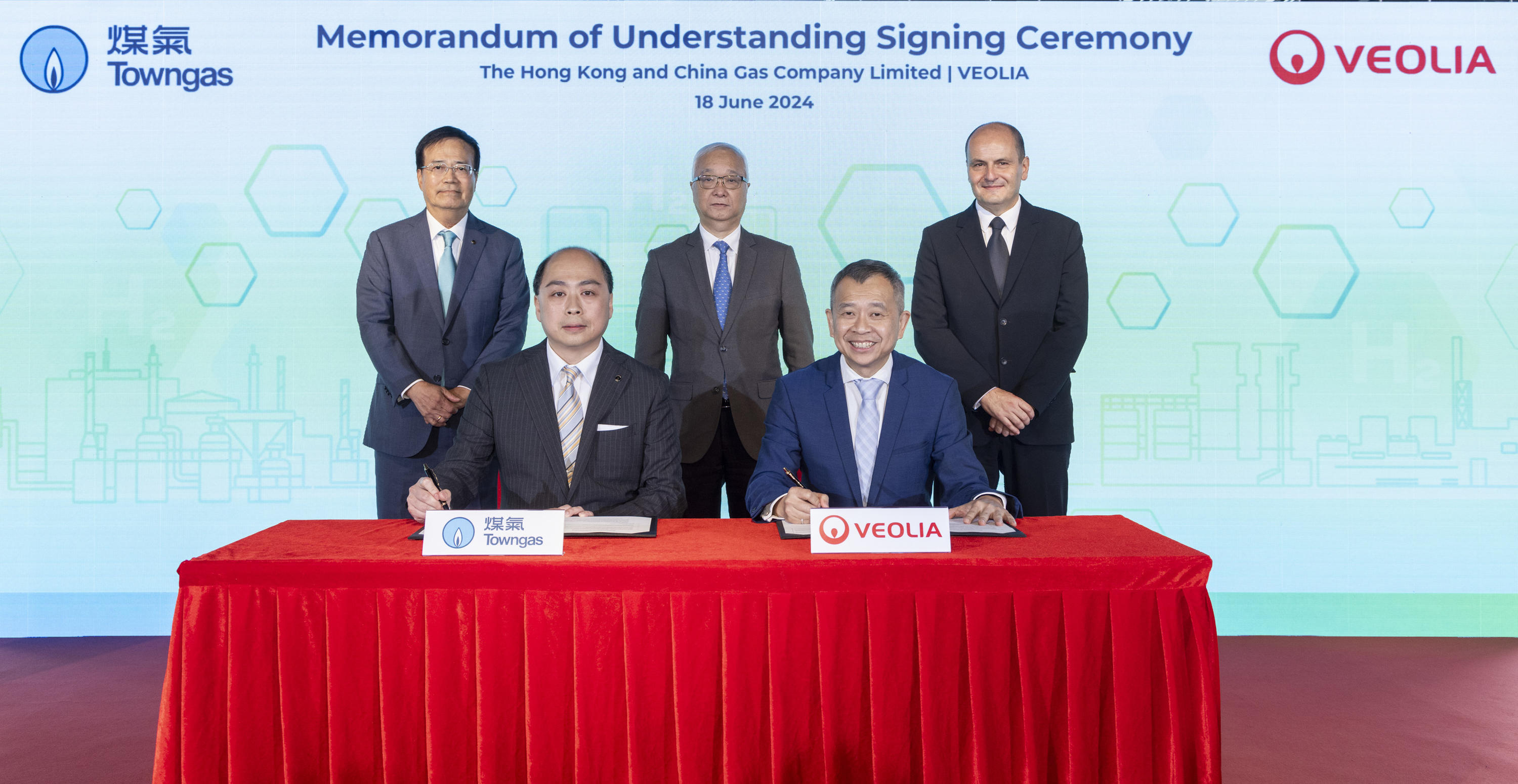 Towngas and Veolia join hands to launch Hong Kong’s first green ...